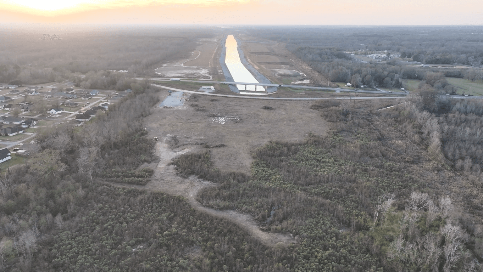 Comite River Diversion | Precision Construction